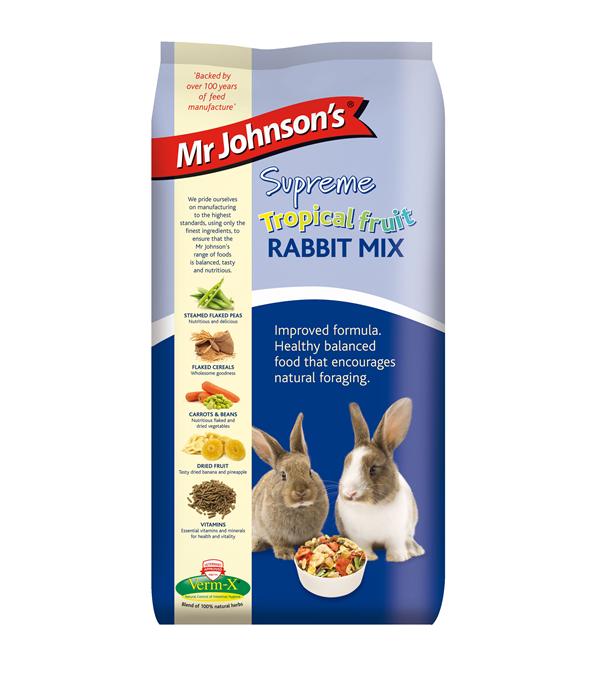 Mr. Johnson Supreme Tropical Fruit Rabbit Mix – Dyr i Centrum