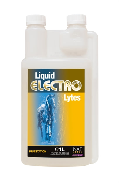 NAF Electrolytes liquid | Køb NAF hestetilskud her – Dyr i Centrum